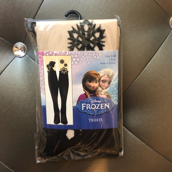Disney | Accessories | Disney Tights Bundle The Little Mermaid Frozen ...